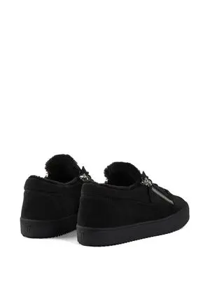 GIUSEPPE ZANOTTI Side Zip Sneakers - Black