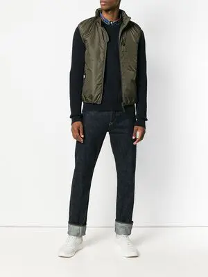 Aspesi Padded Gilet - Green