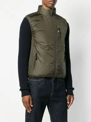 Aspesi Padded Gilet - Green