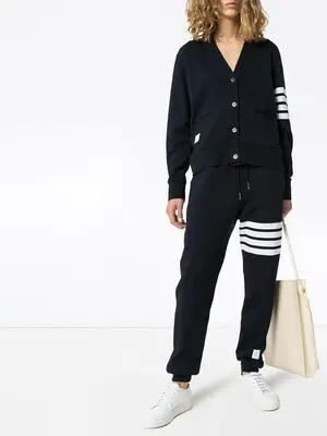 Thom Browne 4-bar Cotton Sweatpants - Blue