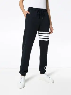 Thom Browne 4-bar Cotton Sweatpants - Blue
