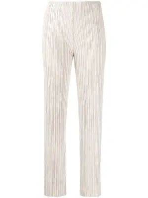Nanushka Straight-leg Pleated Trousers