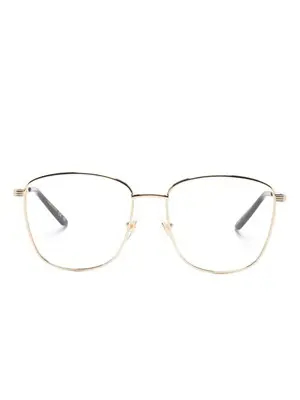 Gucci Square-frame Glasses - Metallic