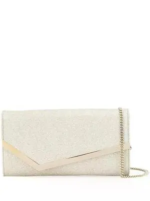 JIMMY CHOO Emmie Clutch - Gold