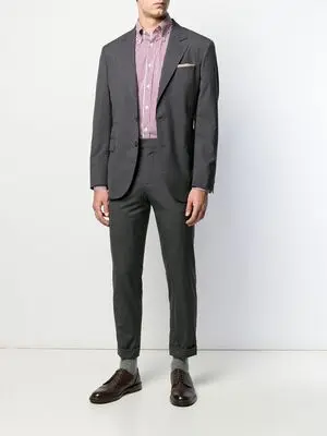 Brunello Cucinelli Micro-check Suit Jacket