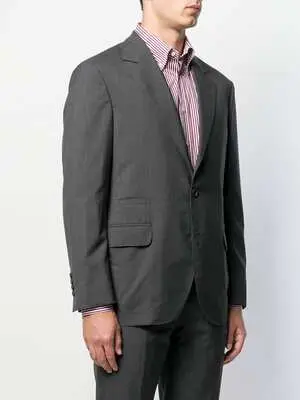 Brunello Cucinelli Micro-check Suit Jacket