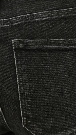AGOLDE Riley High Rise Straight Crop Jeans