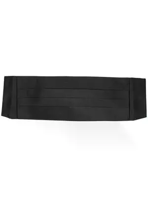 Ralph Lauren Purple Label Pleated Satin Cummerbund