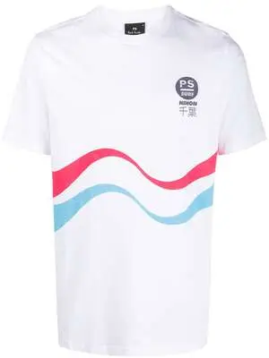 Paul Smith Graphic-print Organic Cotton T-shirt