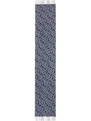 Burberry Reversible Cashmere Check Scarf