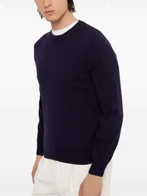 Brunello Cucinelli Ribbed Cashmere Jumper - Blue