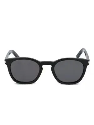 Saint Laurent Sl 28 Round-frame Sunglasses - Black