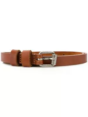 ASPESI Buckled Leather Belt