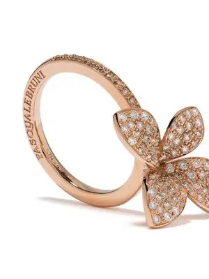 Pasquale Bruni 18kt Rose Gold Diamond Petit Garden Ring - Pink