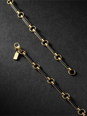 FOUNDRAE Dream Diamond And Onyx 18-karat Necklace