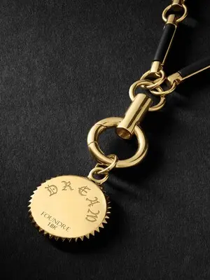 FOUNDRAE Dream Diamond And Onyx 18-karat Necklace