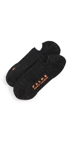 Falke Falke Keep Warm Invisible Socks Anthracite