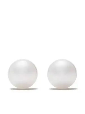 TASAKI 18kt Gold Akoya Pearl Earrings - White