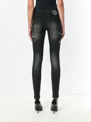 Philipp Plein Distressed Skinny Jeans