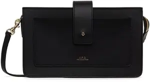 A.p.c. A.P.C. Albane Clutch Bag - Lzz Black