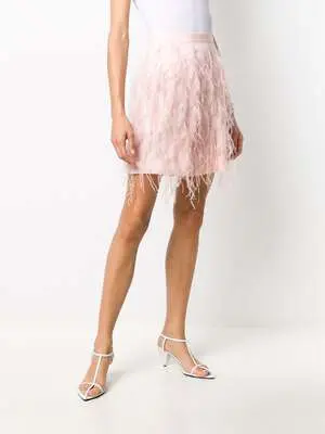 Emilio Pucci Feather Embroidery Shorts
