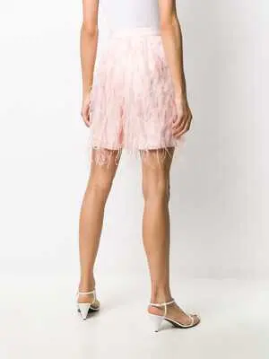 Emilio Pucci Feather Embroidery Shorts