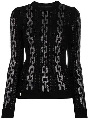 Philipp Plein Embellished Sweaters For Women