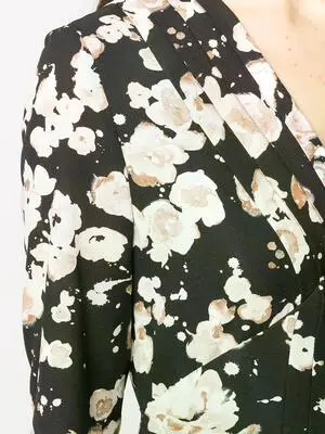 Moschino Floral Print Maxi Dress