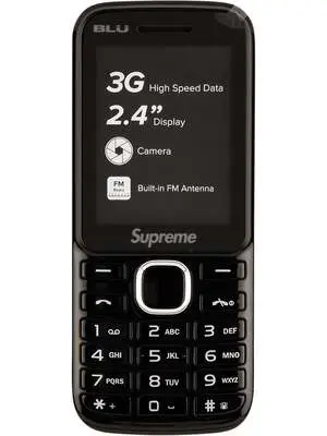 Supreme Blu Burner Phone - Black