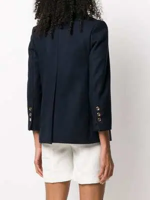 PATOU Long Sleeve Double-breasted Blazer