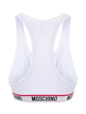 Moschino Logo-tape Sports Bra