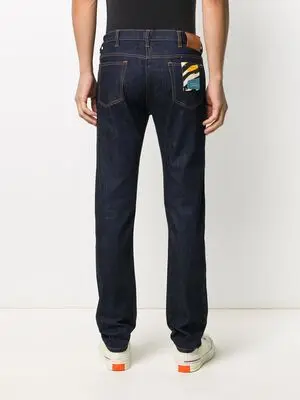 Paul Smith Mid-rise Slim-fit Jeans - Blue