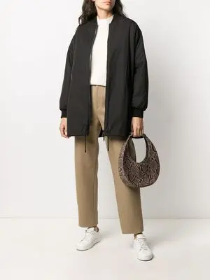 LISKA Oversized Bomber Jacket