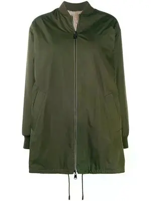 LISKA Oversize Bomber Jacket - Green