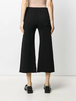 NILI LOTAN Drawstring Cropped Track Pants