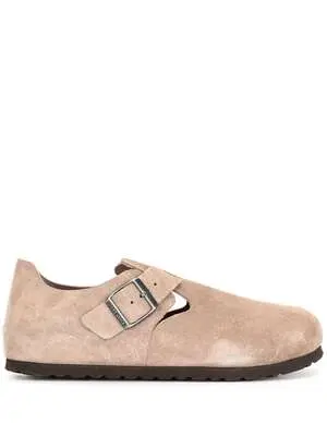 BIRKENSTOCK London Suede Shoes - Neutrals