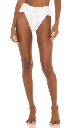 WeWoreWhat Riviera Bikini Bottom - Off White