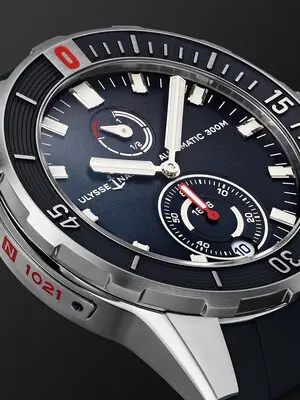 ULYSSE NARDIN Stainless Steel Automatic Diver Watch