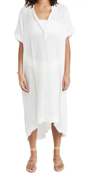 9seed Tunisia Caftan - White