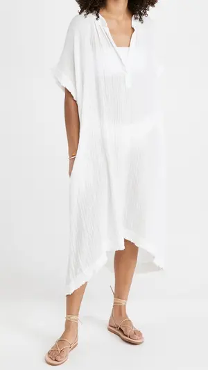 9seed Tunisia Caftan - White