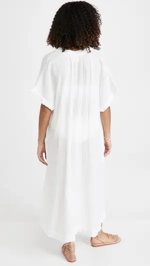 9seed Tunisia Caftan - White