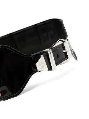 Philipp Plein Leopard-print Waist Belt