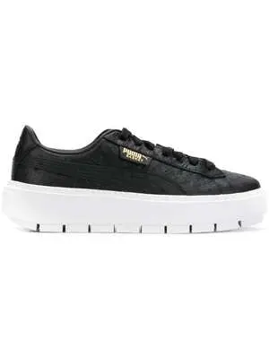 PUMA Platform Trace Ostrich Sneakers - Black
