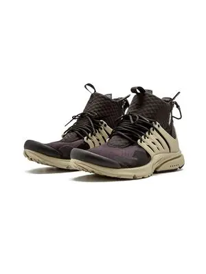 Nike X Acronym Air Presto Mid Sneakers - Black
