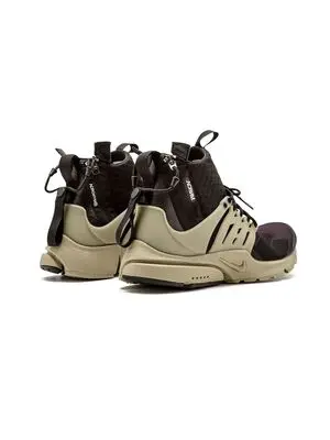 Nike X Acronym Air Presto Mid Sneakers - Black