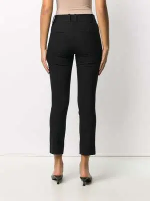 Vince High-waist Cropped Trousers