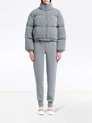 Prada Wool And Cashmere Puffer Jacket