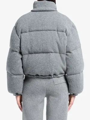 Prada Wool And Cashmere Puffer Jacket