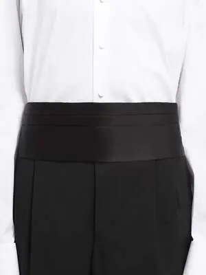 Prada Satin Tuxedo Cummerbund