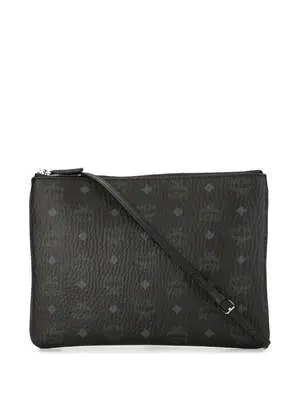 Mcm Pouch-pocket Crossbody Bag - Black